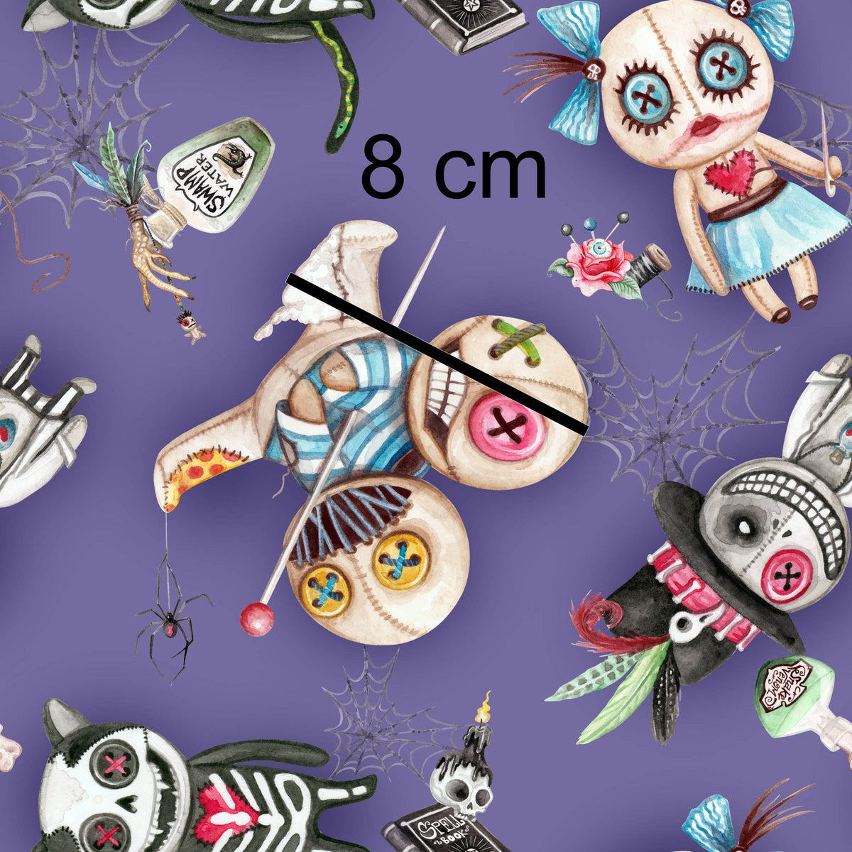 Voodoo Scramble Black – Hop Skip Jump Fabrics